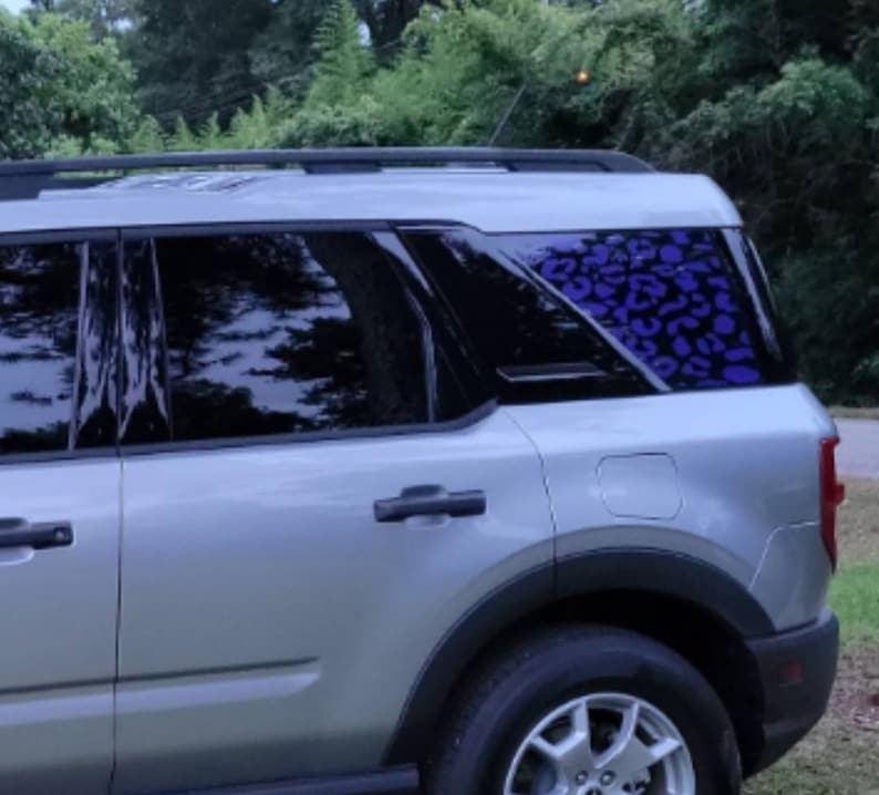 Leopard Cheetah Print Spots Rear Side Window Decals for 2021 | Etsy