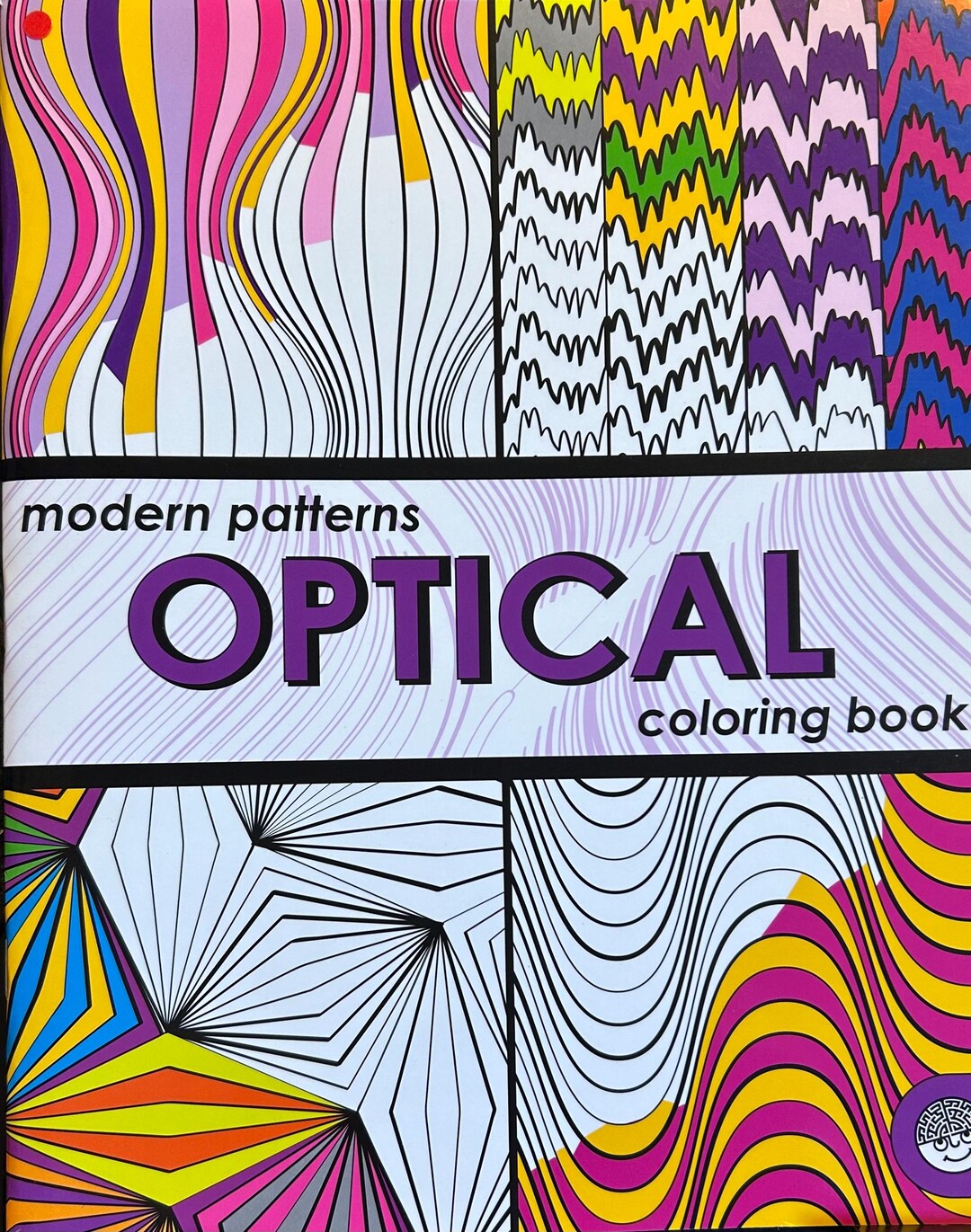 Modern Patterns: OPTICAL Coloring Book - Etsy