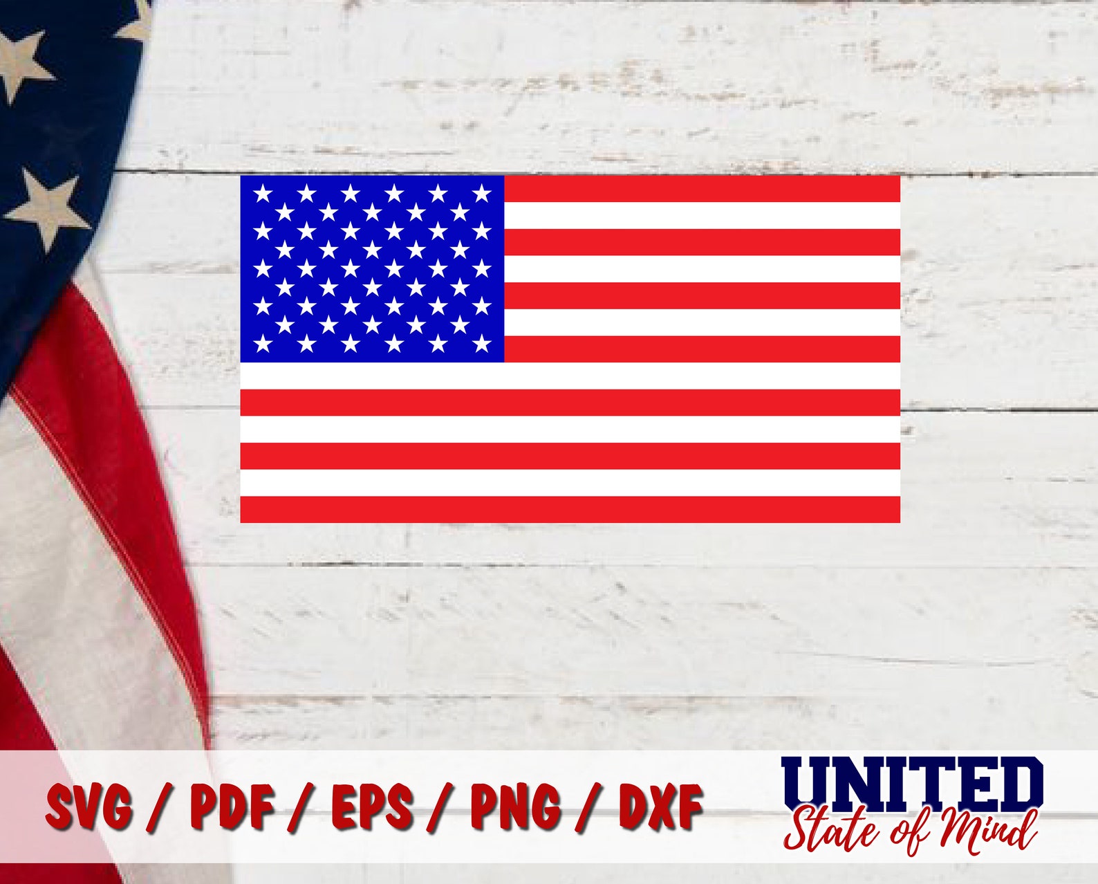 American Flag Svg Pledge Of Allegiance Svg 4th Of July Svg Etsy