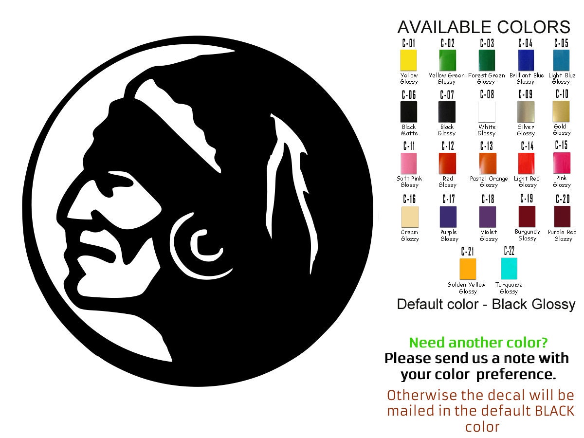 Native American Warrior Symbols Vinyl Decal Sticker Car Wall Window ...