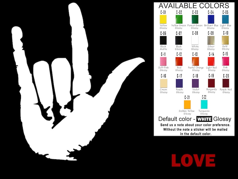 Peace Love and Rock and Roll Vinyl Decal Sticker Car Wall Window Laptop ...