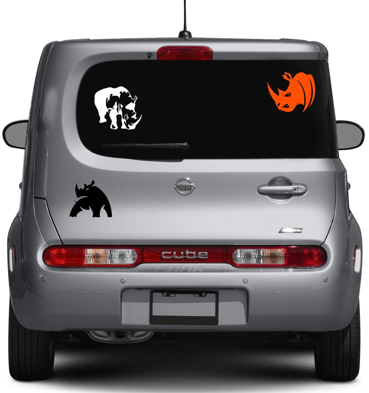 Rhino Animal Vinyl Decal Sticker Car Wall Window Laptop - Etsy