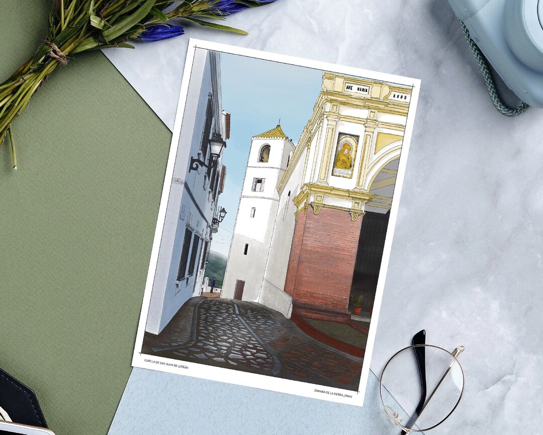 Spain Postcard Set 4x6 | Bundle of 2 Postcards | Barrio De Santa Cruz ...