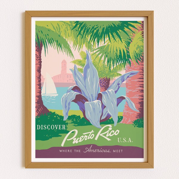 Puerto Rico Poster - Etsy