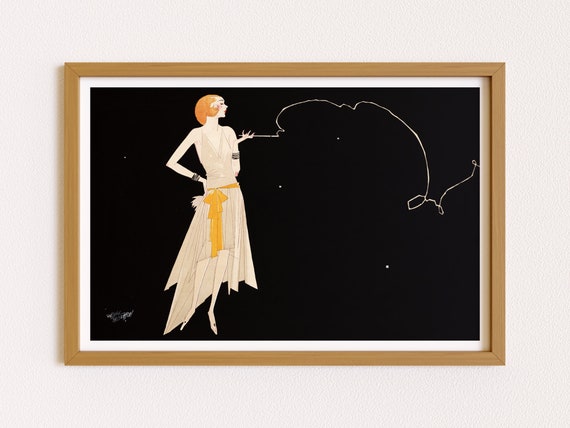 Downloadable Prints Flapper Print Art Deco Poster 1920s - Etsy