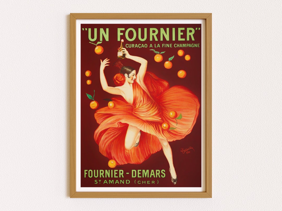 Downloadable Prints French Poster Bar Poster Alcohol Poster Red Kitchen ...