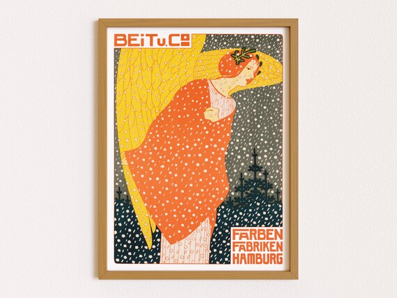Downloadable Prints Vintage Poster German Ad Poster - Etsy