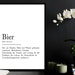 Bier Definition: DinA4 Poster / DinA3 Poster Geschenk - Etsy