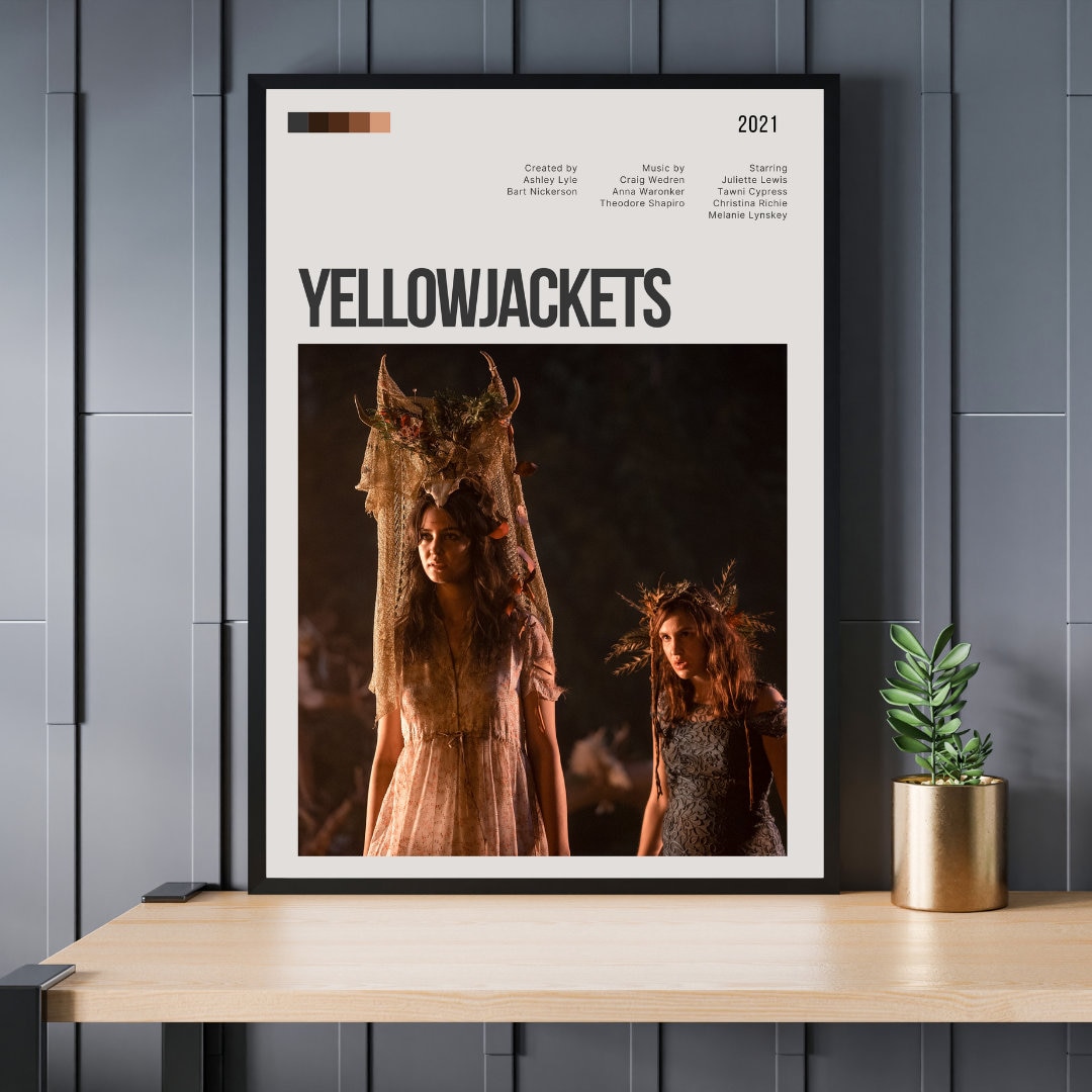 Yellowjackets Poster 1 Modern Tv Series Poster Print - Etsy