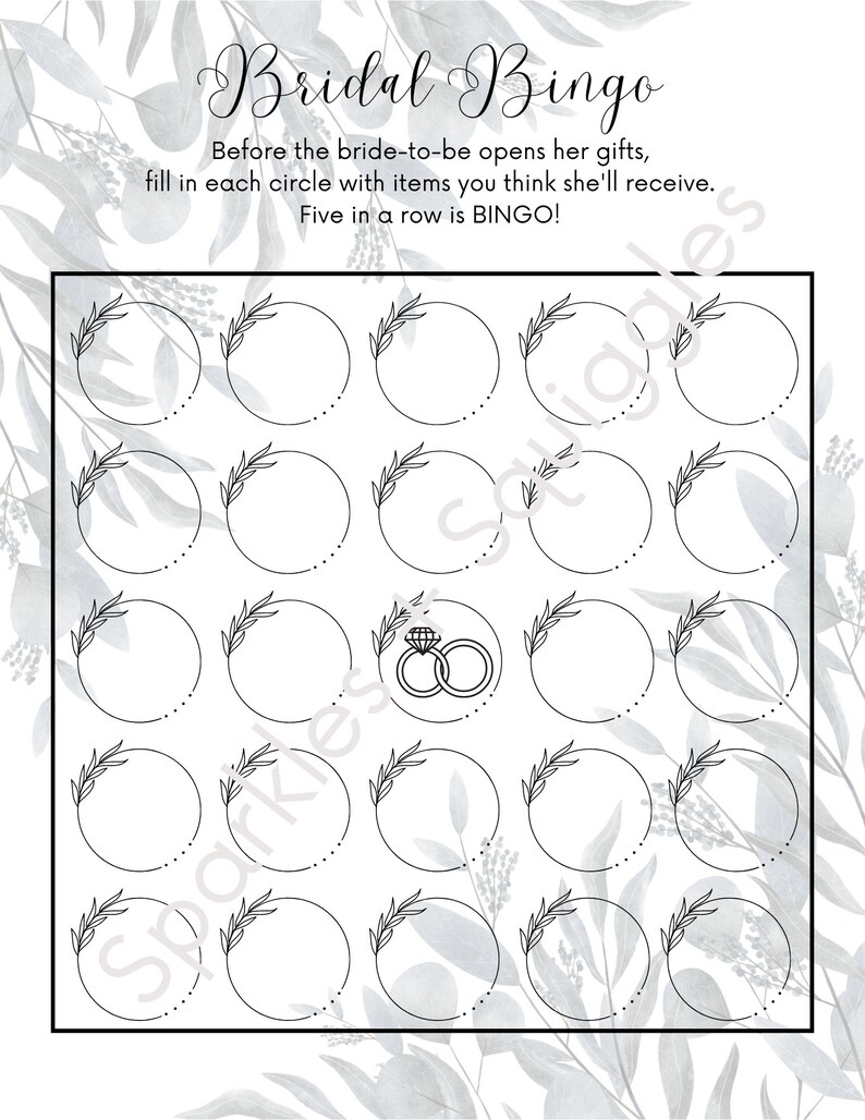 Printable Bridal Shower Games Bundle Bride To Be Hen Party Wedding