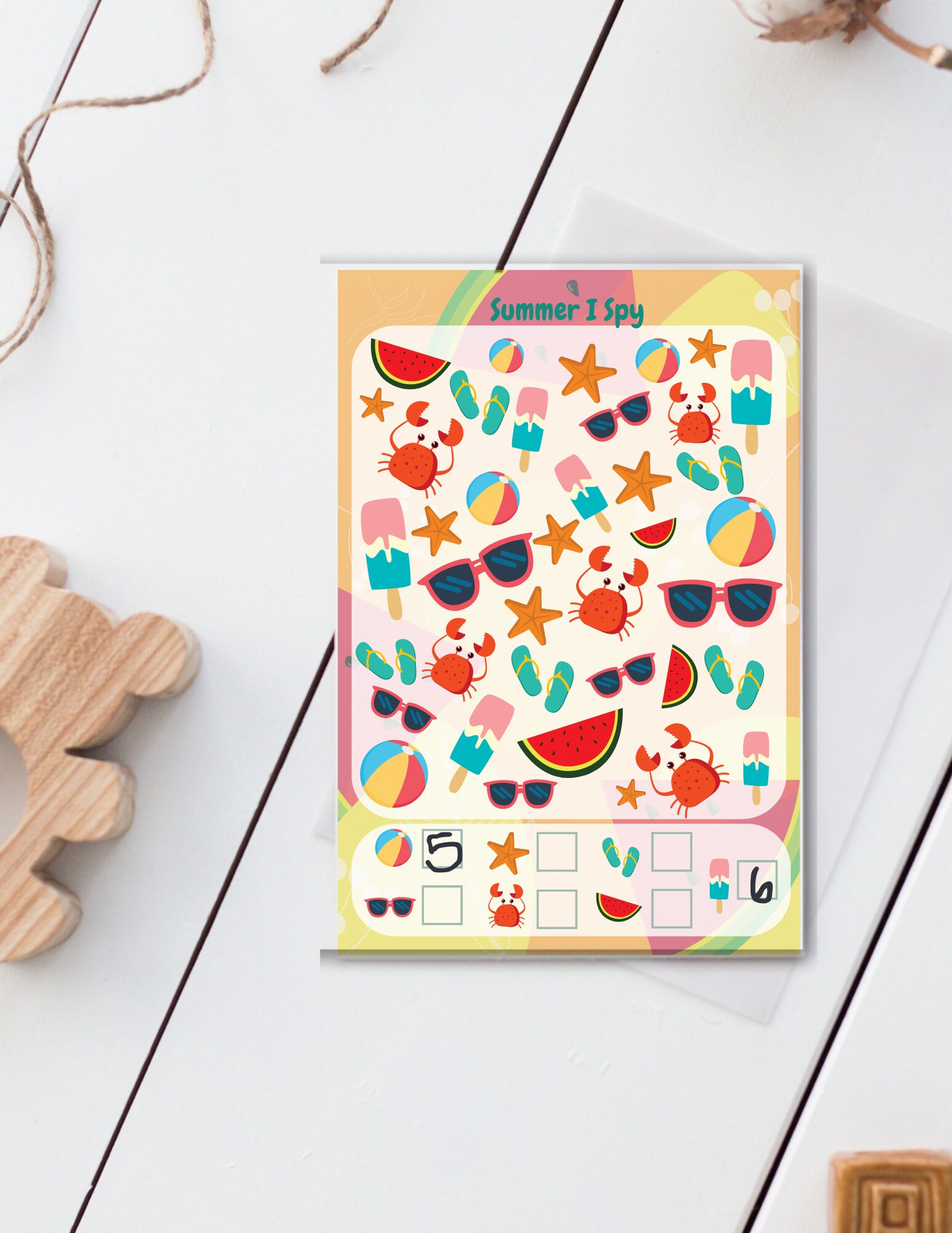 I Spy Printable Game Worksheets | Homeschool File Folder Games ...
