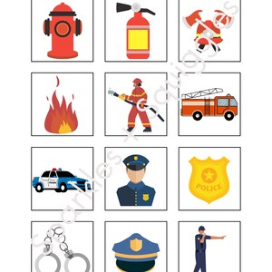 Sorting Activities for Toddlers Community Helpers | Around the ...