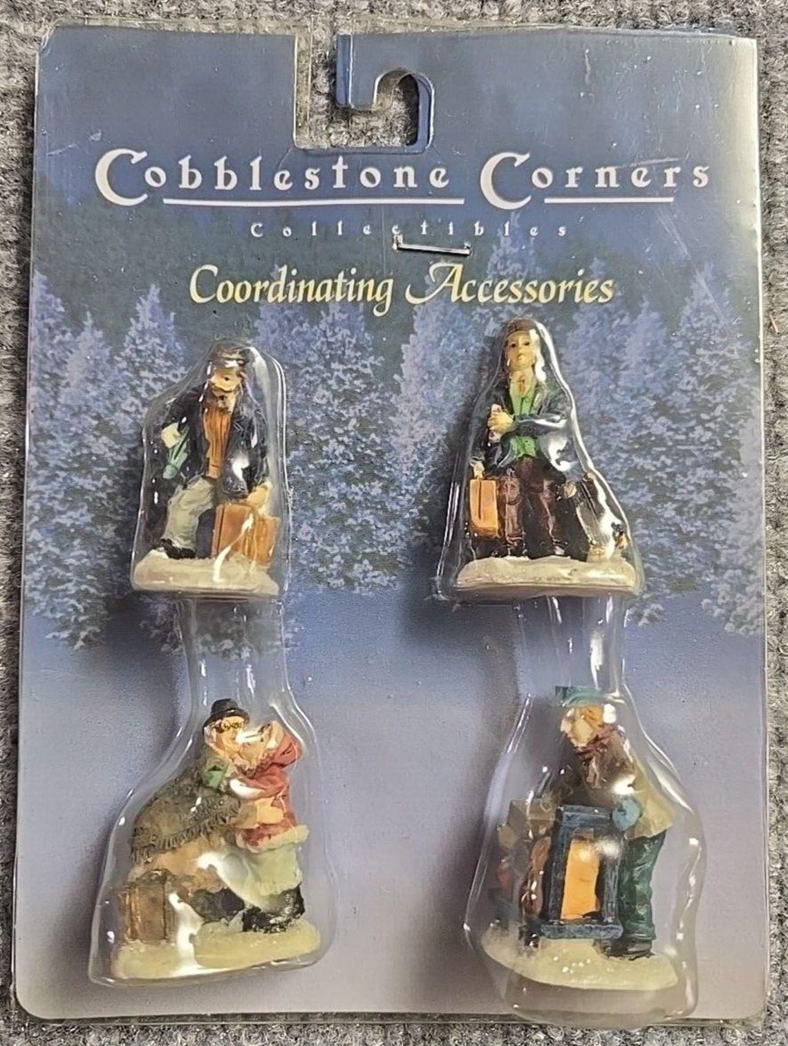 Vintage Cobblestone Corners Village Coordinating Accessories Lot of 12 ...
