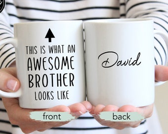 Personalised Brother Mug Birthday Gift Christmas Gift New - Etsy