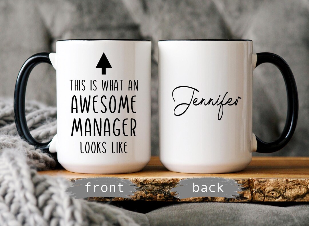 Manager Gifts, Christmas Gift for Manager, Boss Day Gift, Personalized ...