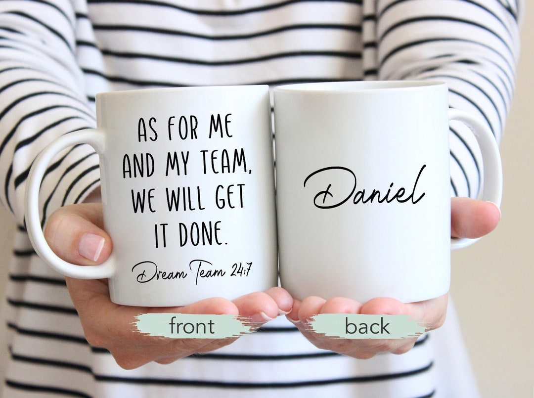 Dream Team Mug, Staff Appreciation Gift, Christmas Gift for Team ...