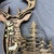 3D Deer Layered Art Wooden Layer Art Wood Cutout Laser Cut Gifts Gifts ...
