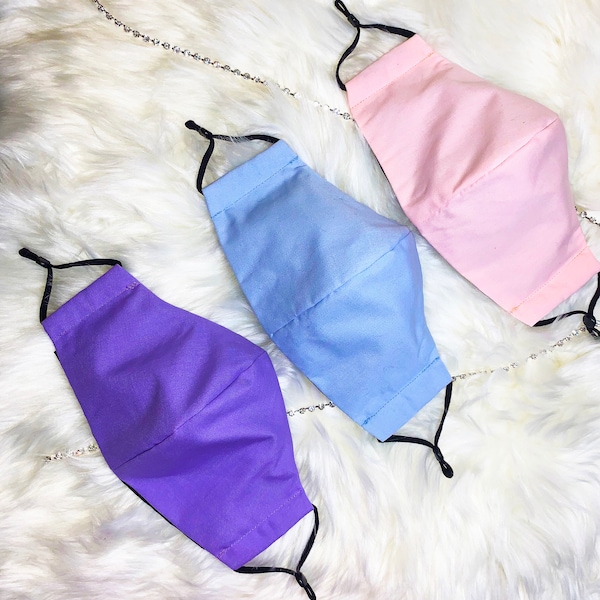 Pastel Masks - Etsy