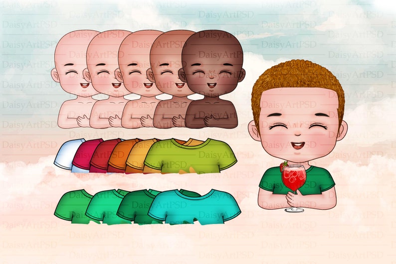 Family Chibi Clipart. Family Meal. Custom Family Portrait. Mom - Etsy