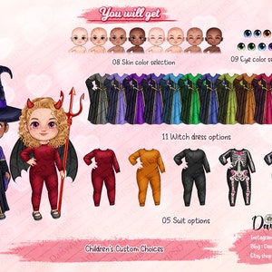 Children Halloween Clipart, Trick or Treat, Halloween Clipart ...