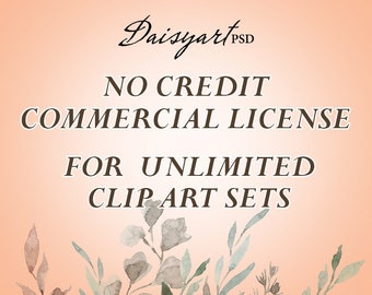 Commercial License Unlimited Clip Art Sets - Etsy