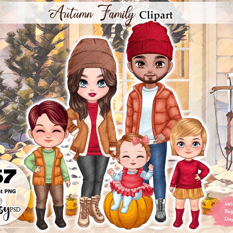 Family Clipart Bundle - Etsy