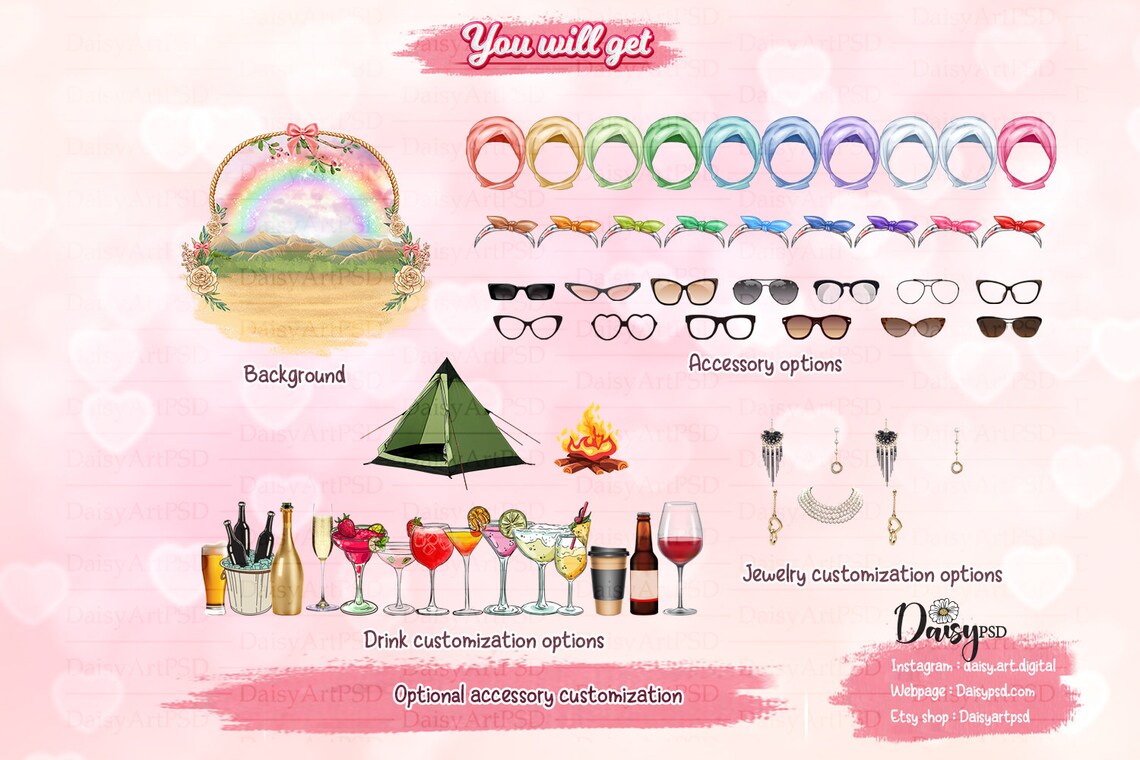 Friends Chibi Clipart, Soul Sisters PNG (digital Download) - Etsy
