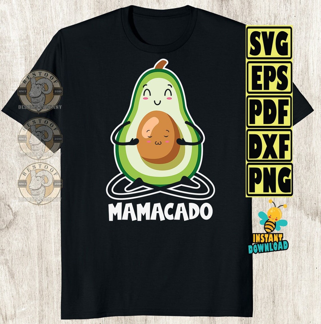 Mamacado Avocado Svg, Gift for Pregnant Women, Pregnancy Announcement ...