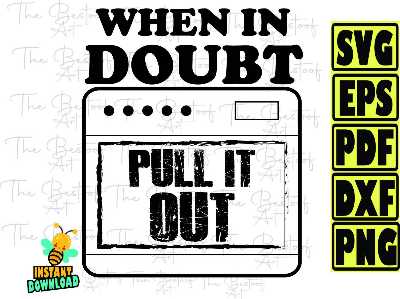 When in Doubt Pull It Out SVG New Mom Gift Svg - Etsy