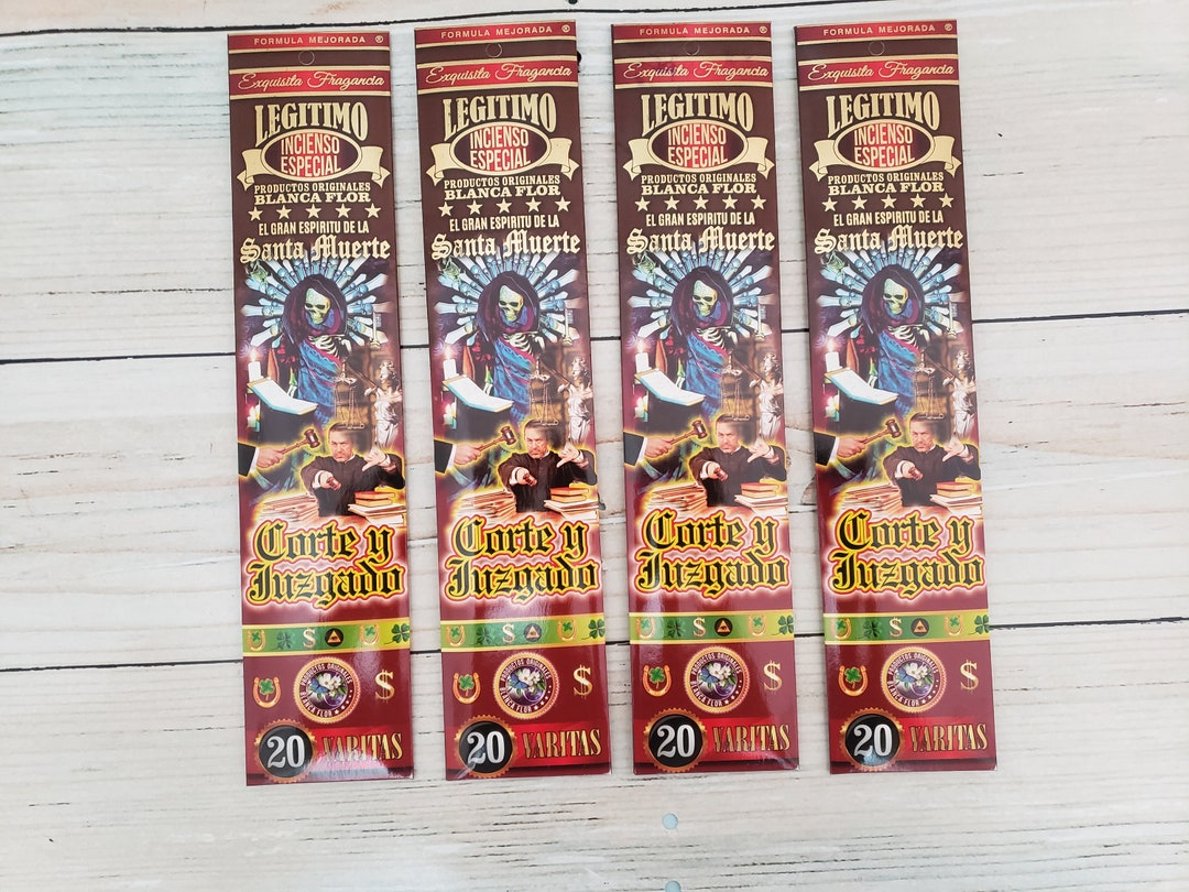 Santa Muerte Holy Death Mystico Incense 80 Sticks Passion Love ...