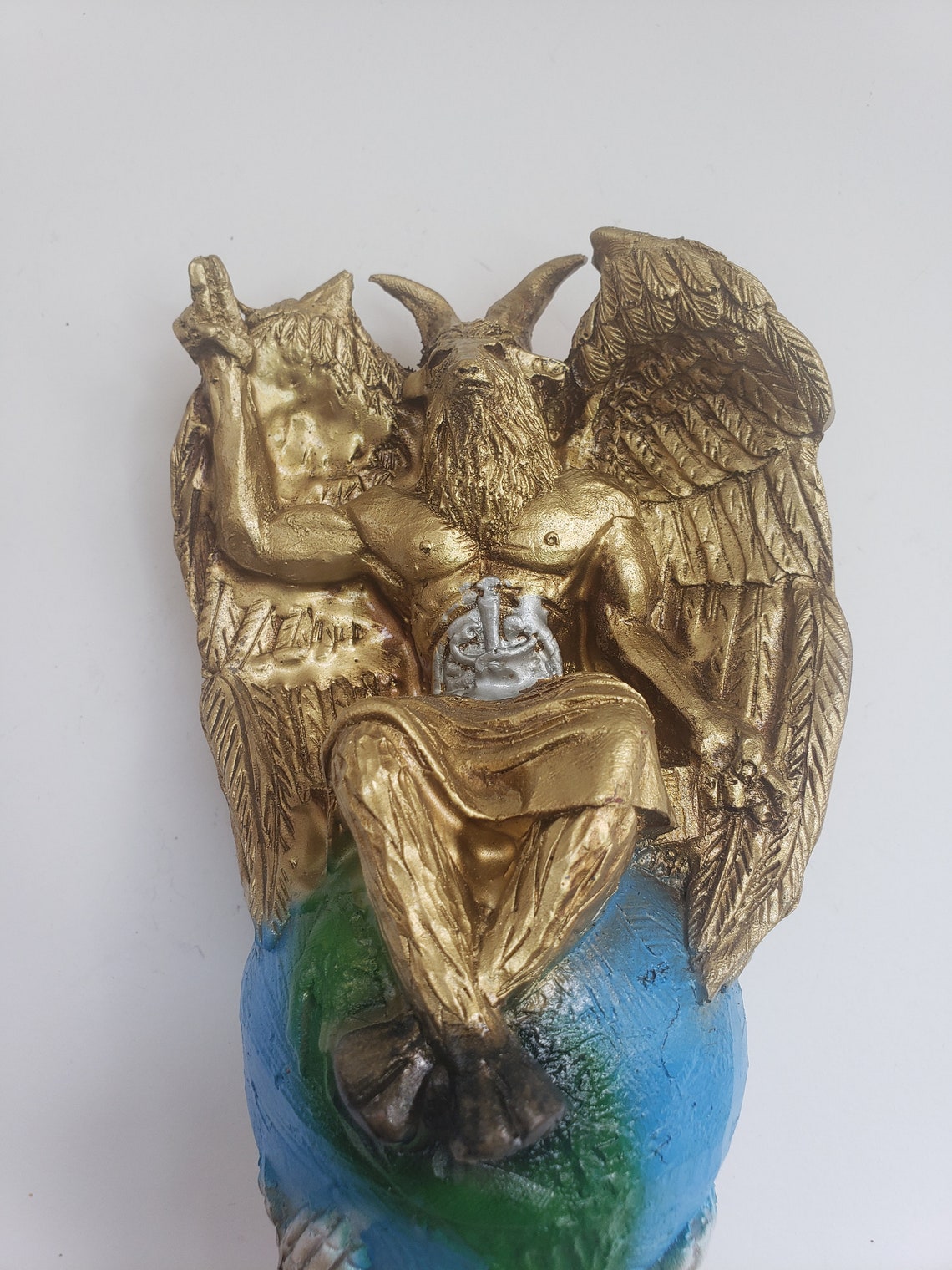 Templar Sabbatic Goat Baphomet Satan 11 X 5 - Etsy