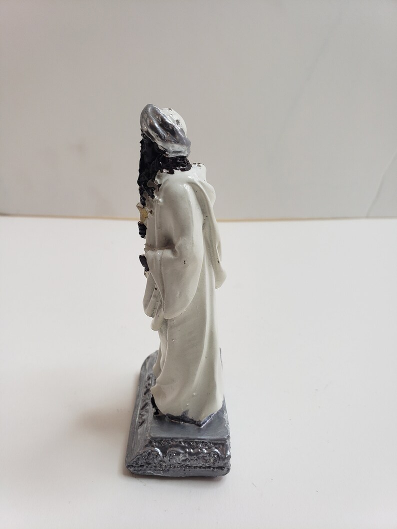 Orisha Obatala 5" Statue Santeria Yoruba 7 African Powers Estatua Magia ...