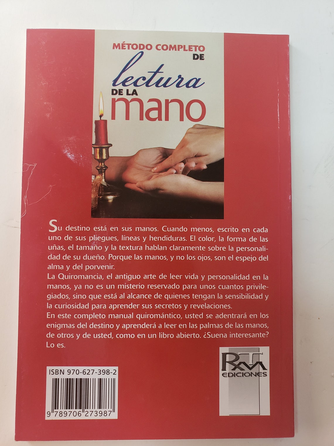 Metodo Completo De Lectura De La Mano Libro Nuevo Destino - Etsy