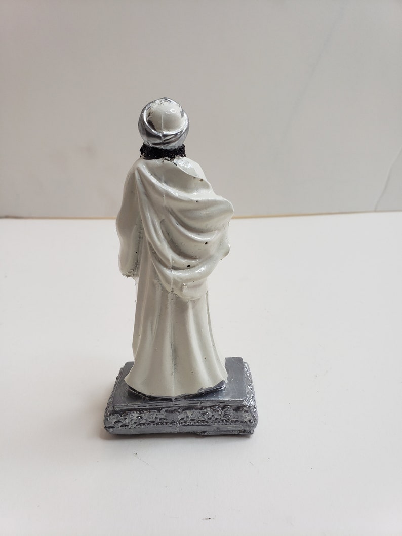 Orisha Obatala 5" Statue Santeria Yoruba 7 African Powers Estatua Magia ...