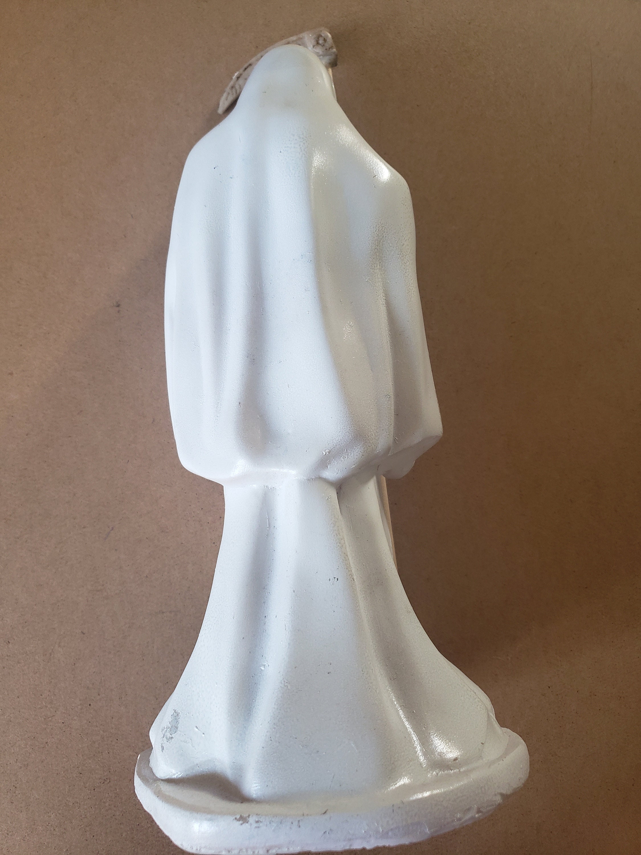 Santa Muerte Color White Size 12 Holy Dead Statue / Grim - Etsy Nederland