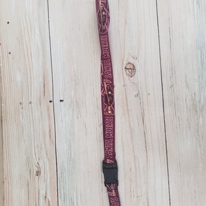 Santa Muerte Purple Lanyard Keychain - Brujeria - Etsy