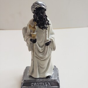 Orisha Obatala 5" Statue Santeria Yoruba 7 African Powers Estatua Magia ...