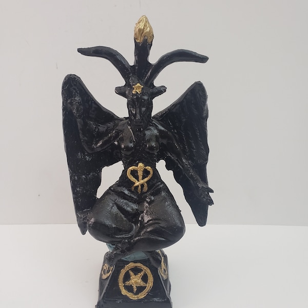 Devil Goat Statue - Etsy