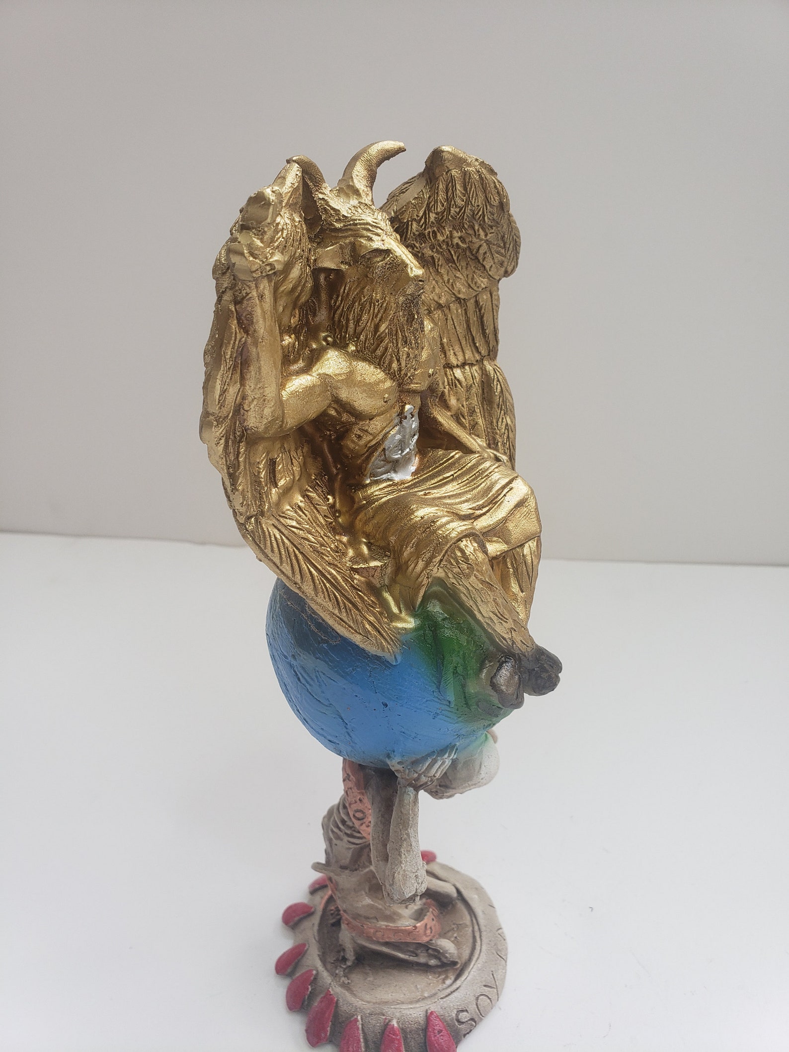 Templar Sabbatic Goat Baphomet Satan 11 X 5 - Etsy