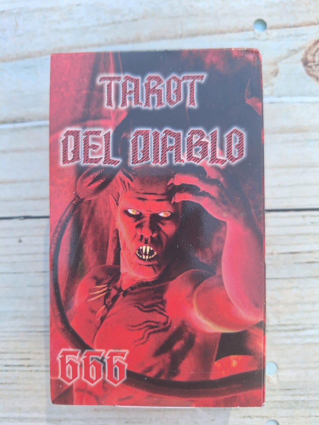 Tarot Del Diablo 666 En Espanol Incluye Libro Manual - Etsy
