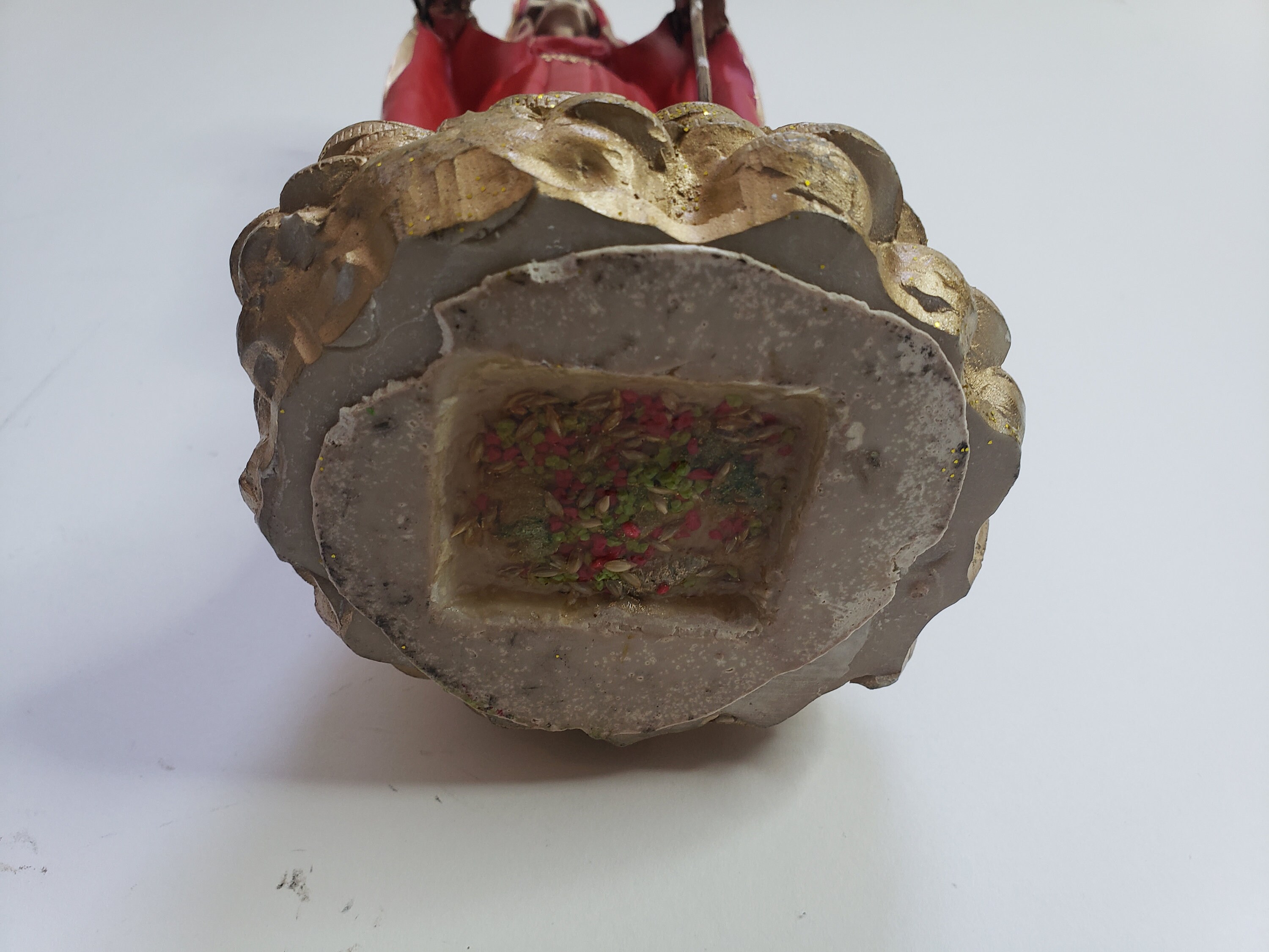 Santa Muerte Color Red 13 Holy Death Sculpture / Grim | Etsy