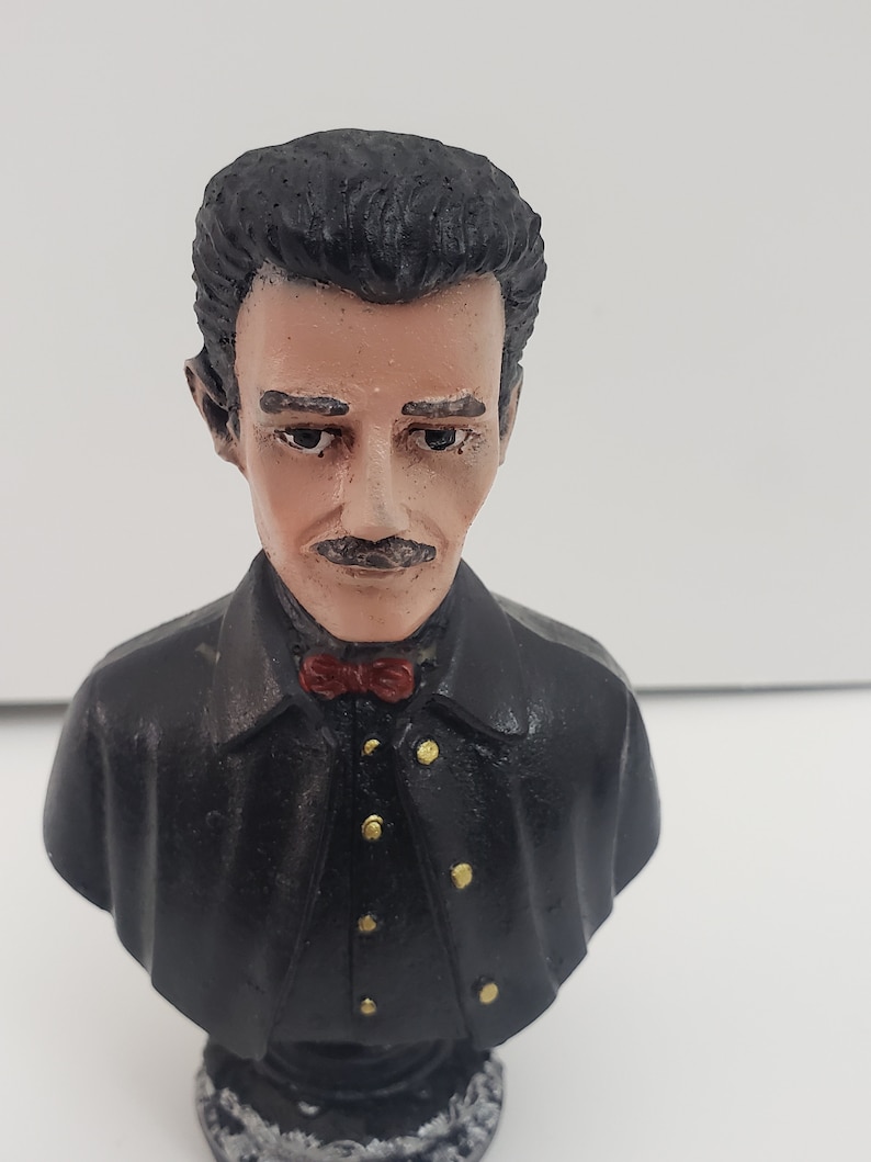 Jesus Malverde Black Figurine Statue Handmade 5x4 - Etsy