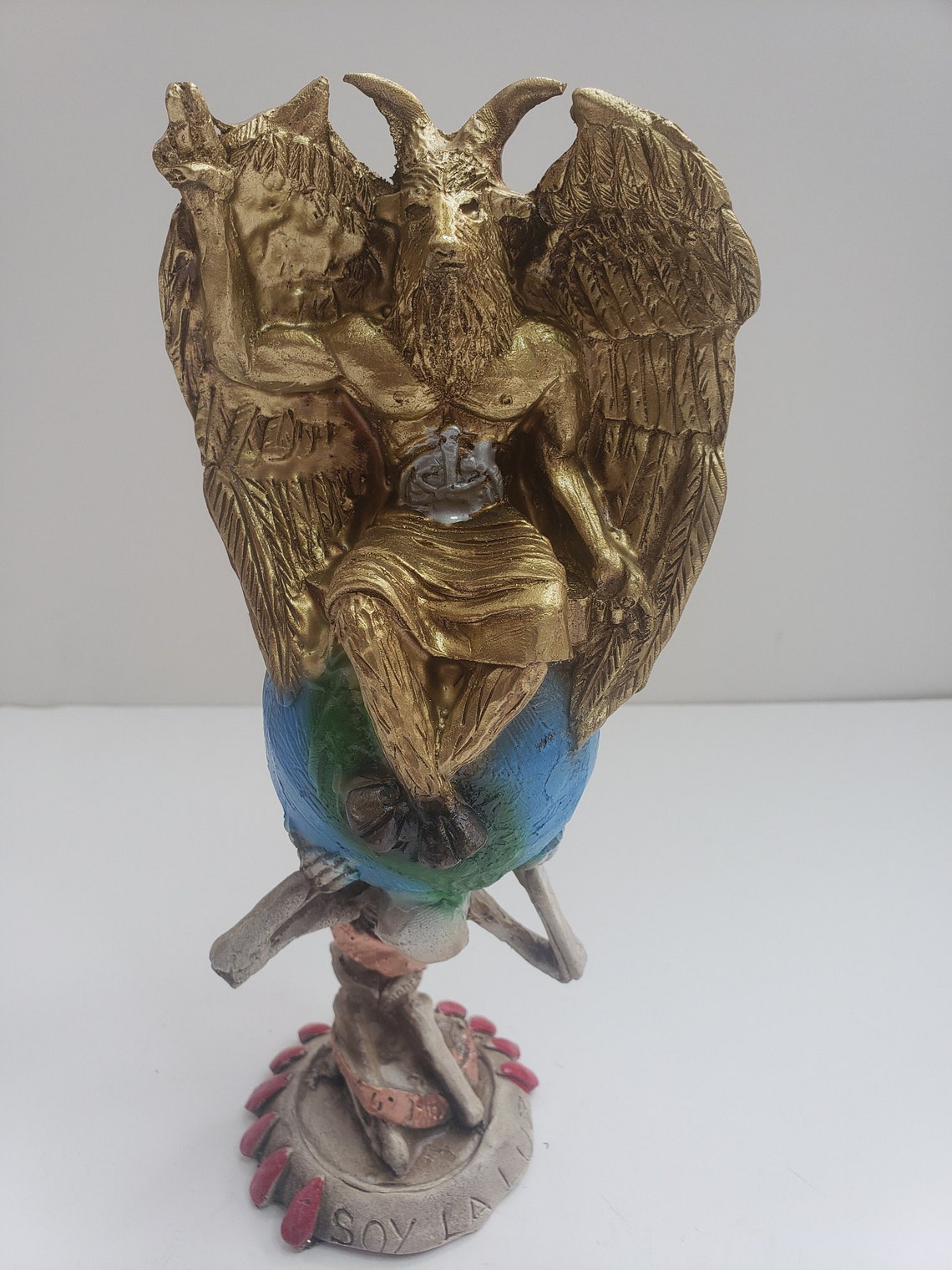 Templar Sabbatic Goat Baphomet Satan 11 X 5 - Etsy