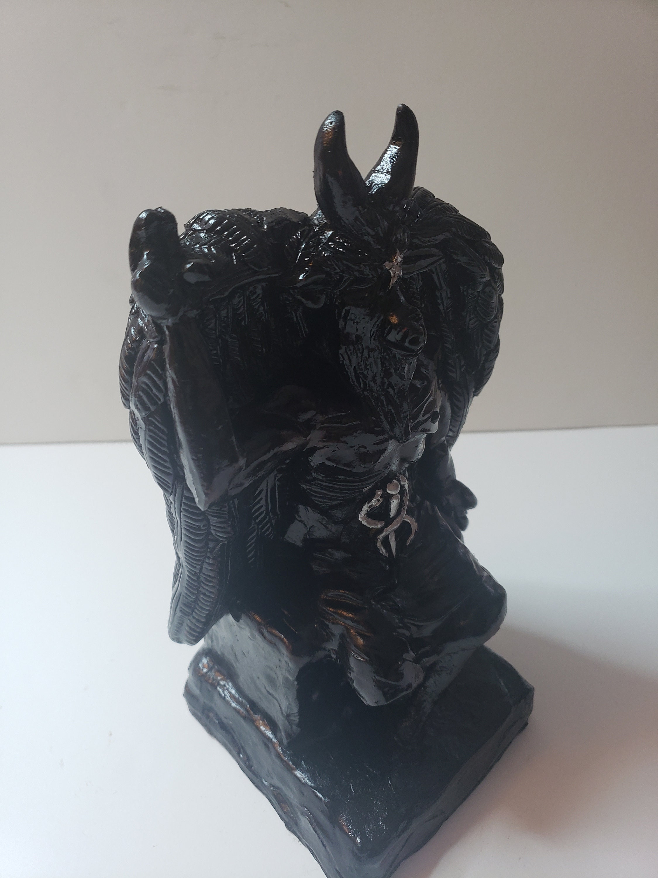 Templar Sabbatic Goat Baphomet Satan Black 10 X 6/ | Etsy