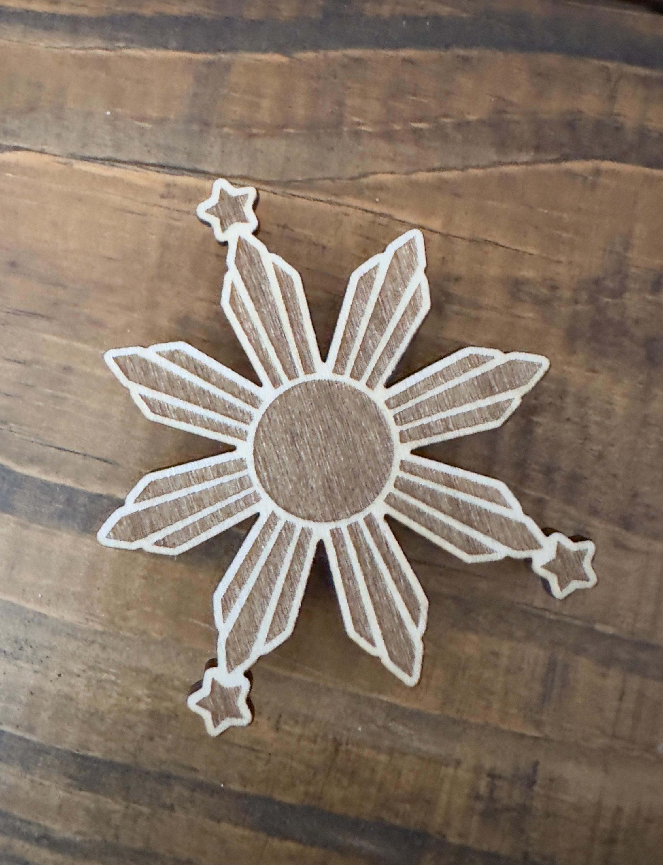 Philippines Magnet, Philippines Map Fridge Magnet, Sun and Star Magnet ...