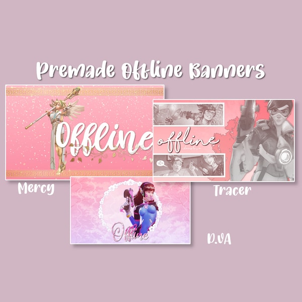 Overwatch Twitch Banner - Etsy