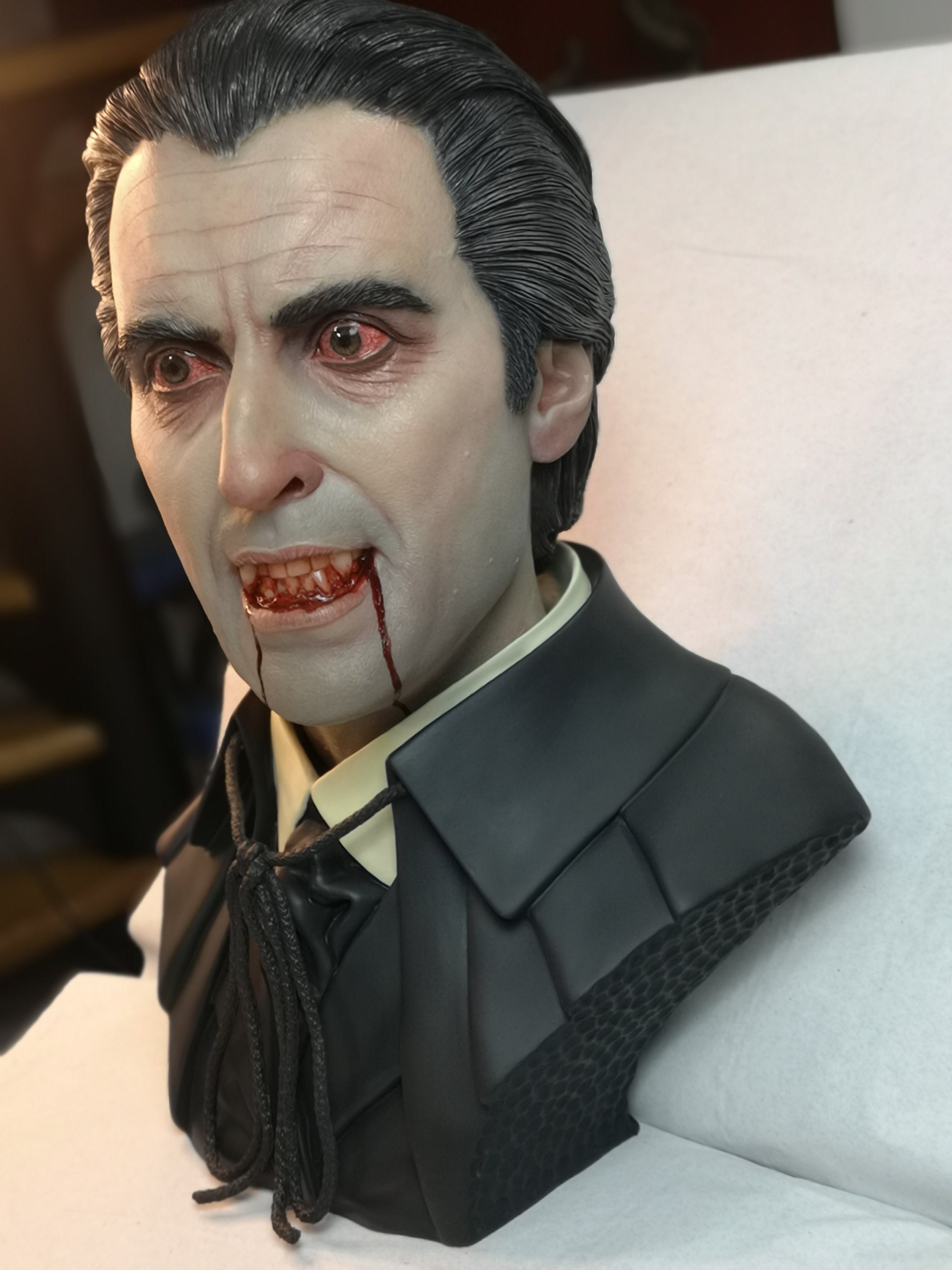 Dracula Life-size Bust of Christopher Lee - Etsy