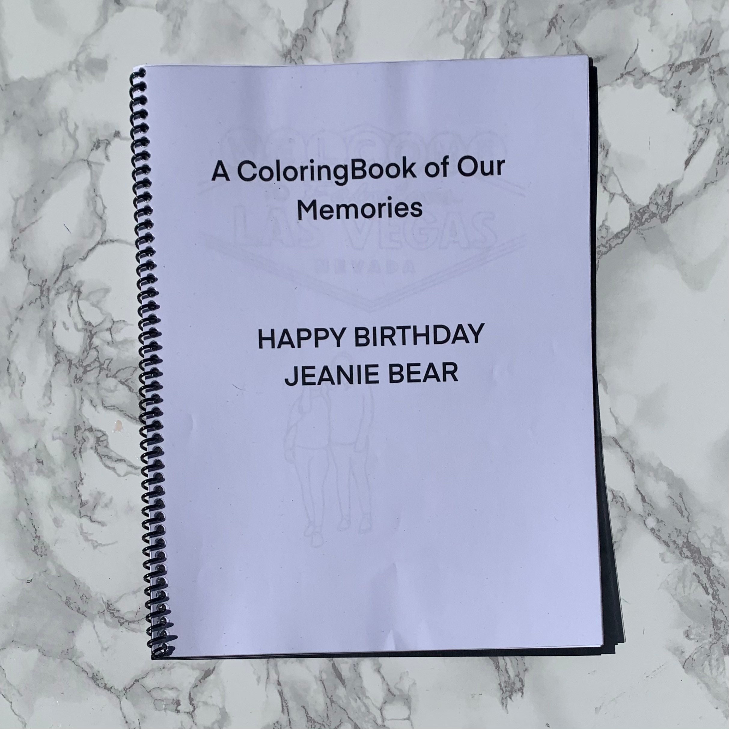 Custom Coloring Book - Etsy