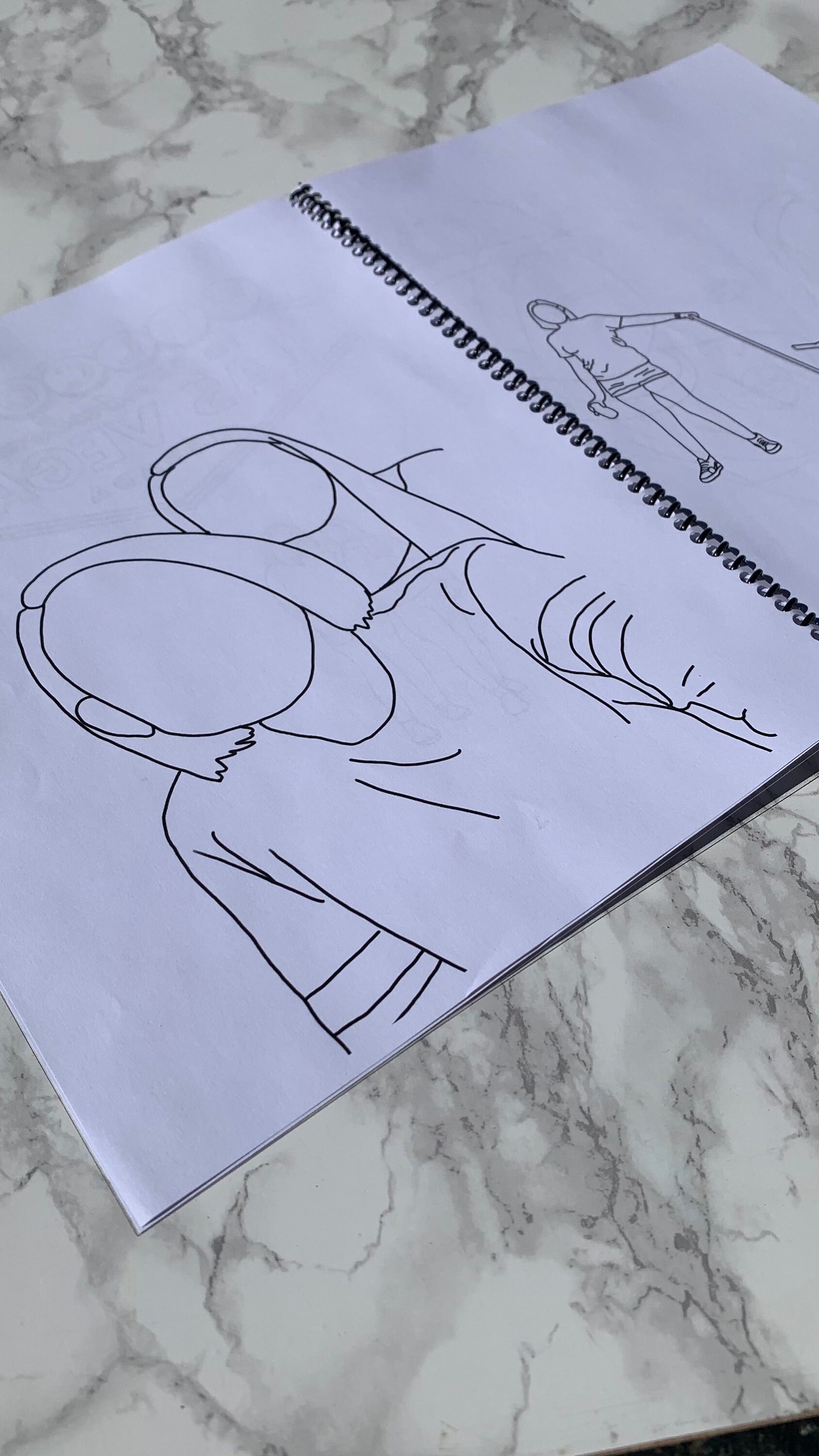 Custom Coloring Book - Etsy