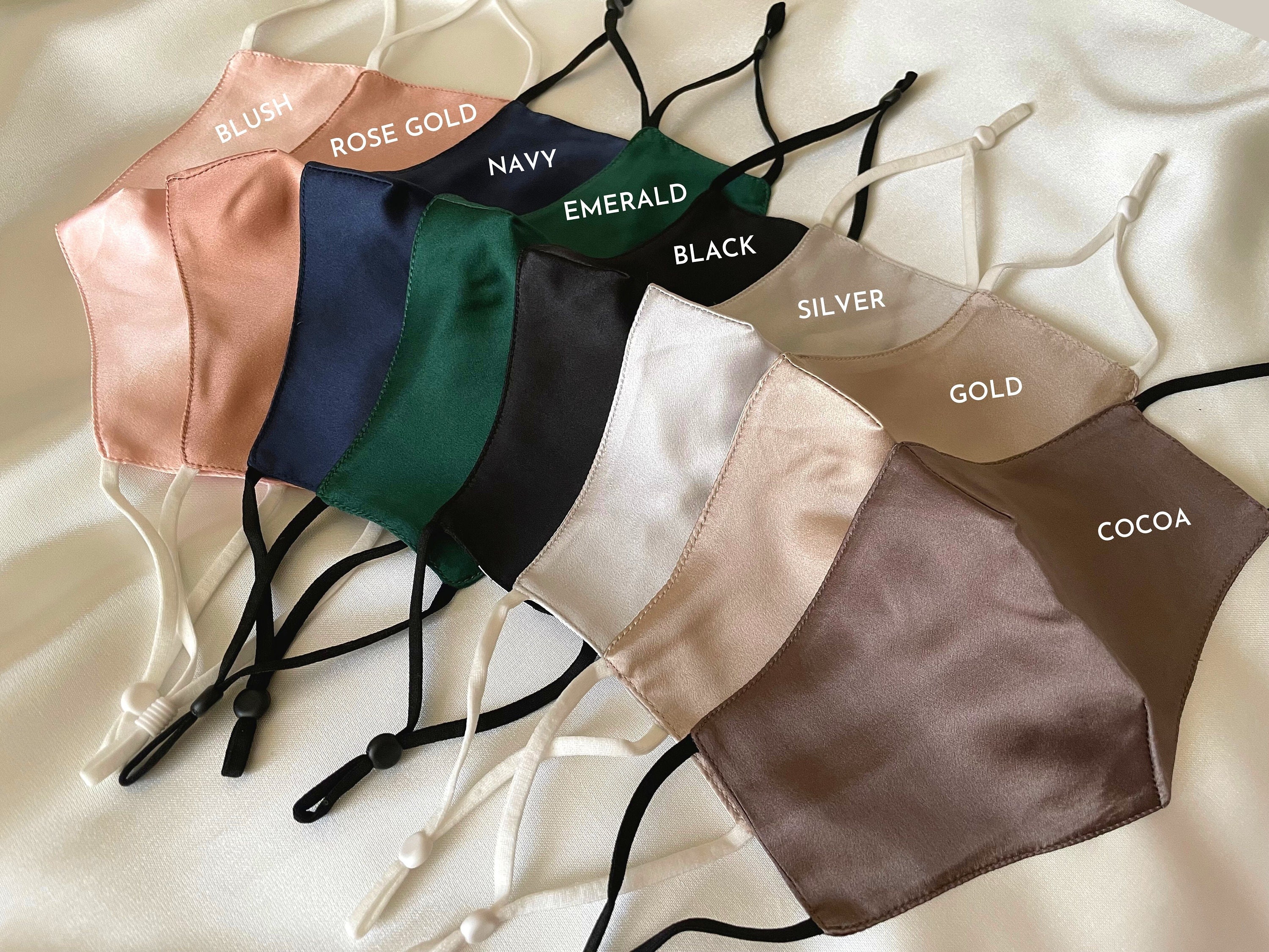 100% Mulberry Silk Mask Silk Face Mask Washable & Reusable | Etsy UK